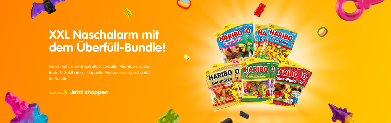 Für jeden was dabei! | HARIBO Online-Shop