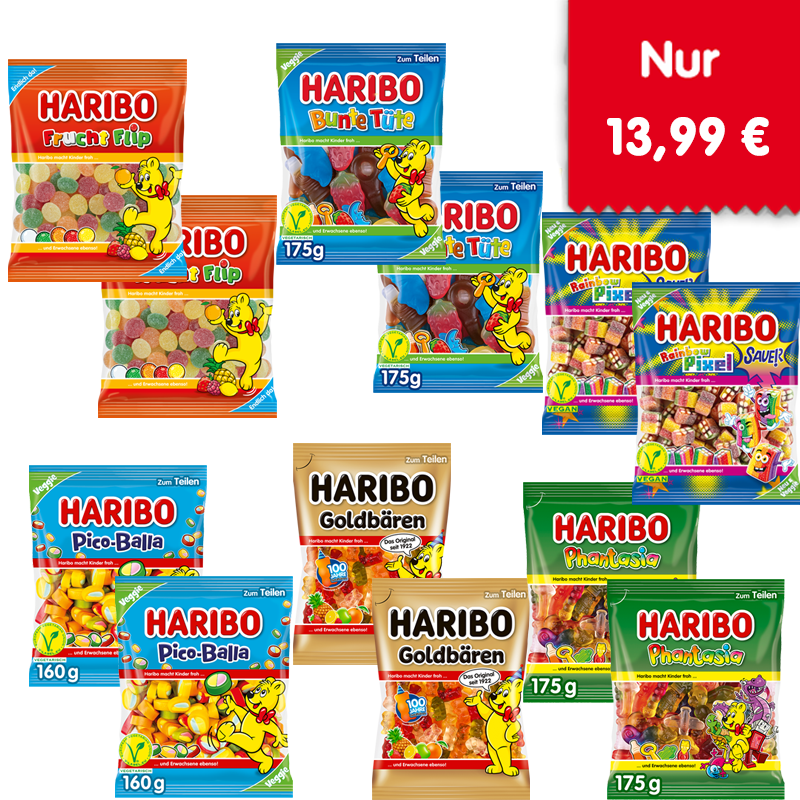 das Top 6 Bundle | HARIBO Online-Shop