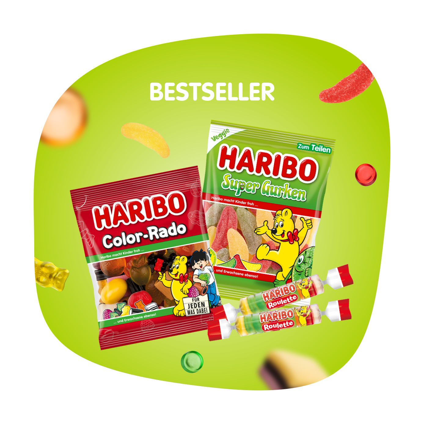 Für jeden was dabei! | HARIBO Online-Shop
