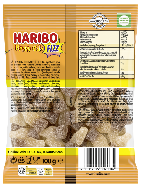 Happy-Cola Halal | HARIBO Online-Shop